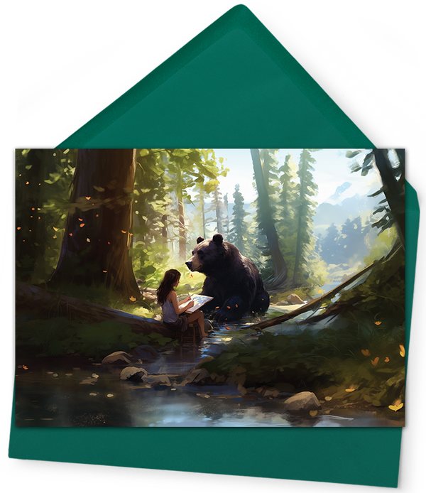 Drawing With Bear - Good News Gifts